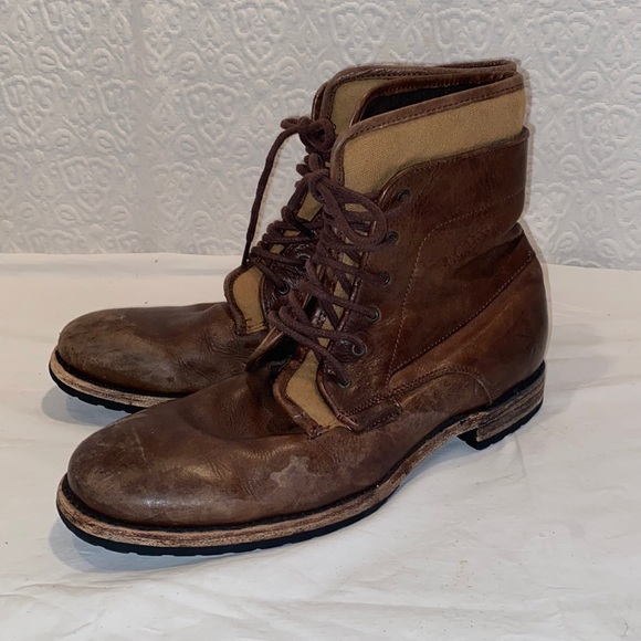 JD Fisk | Shoes | Jd Fisk Mens Brown Leather Ankle Boots | Poshmark